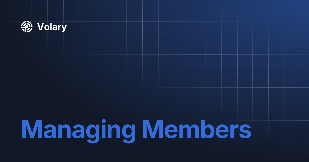 Managing Members | Volary